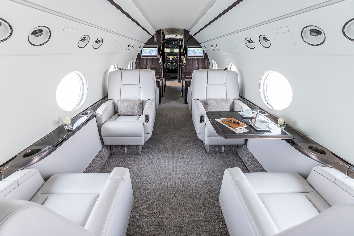 Fleet | Gulfstream G550 | Silver Air